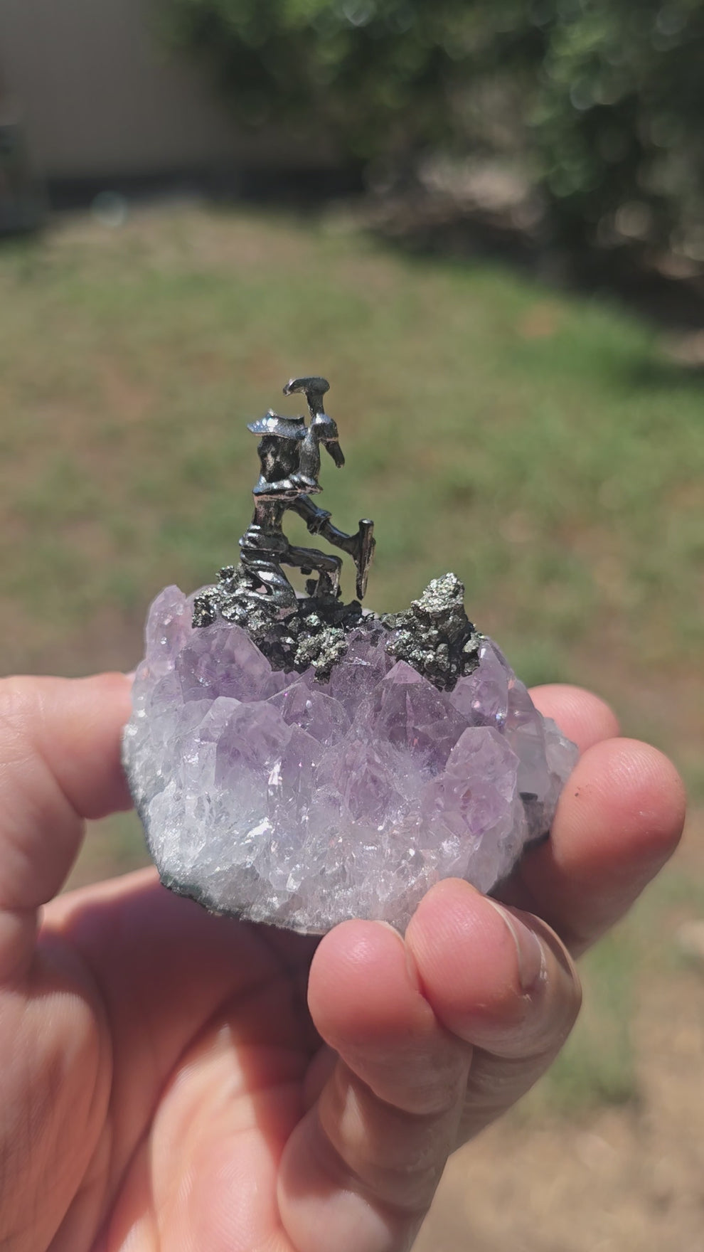 Amethyst, Pyrite Mining Man – theoldmouldy