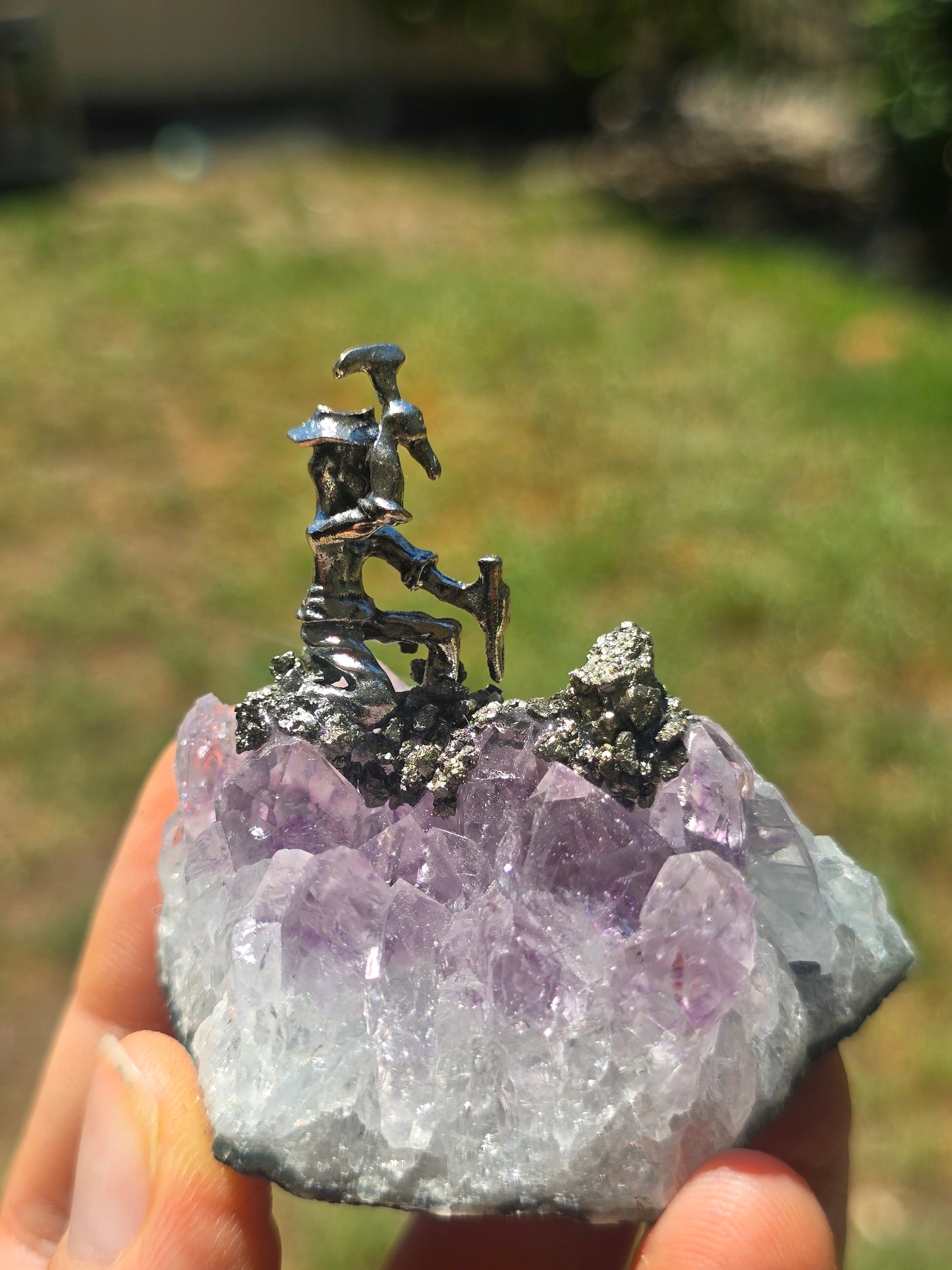 Amethyst, Pyrite Mining Man – theoldmouldy